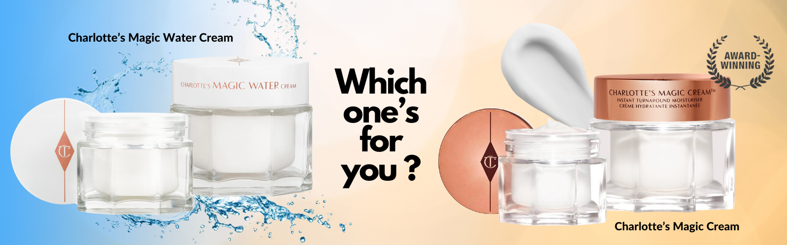 Bedanya Magic Cream vs Magic Water Cream